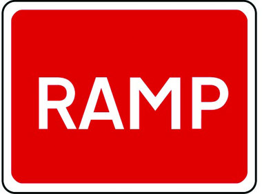 RAMP sign | Aura Sign Shop
