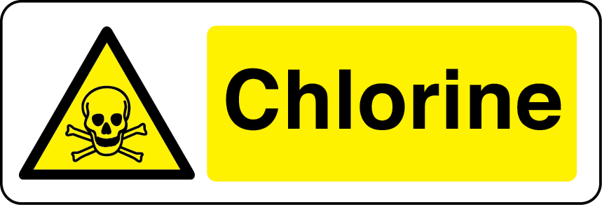 Chlorine sign | Aura Sign Shop