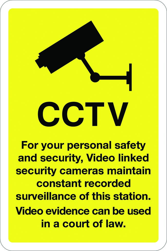 For your personal safety and security...sign | Aura Sign Shop