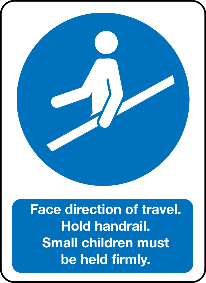 Face direction of travel sign | Aura Sign Shop