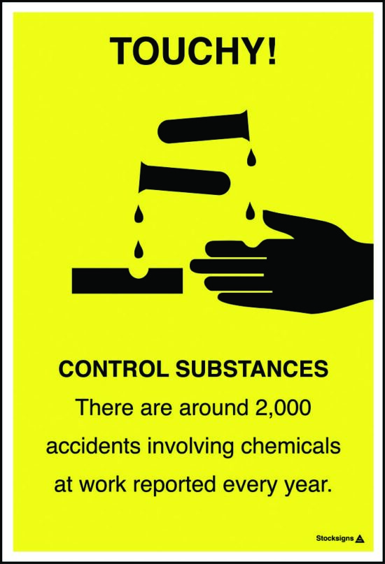 Control substances poster ISO7010 symbol | Aura Sign Shop