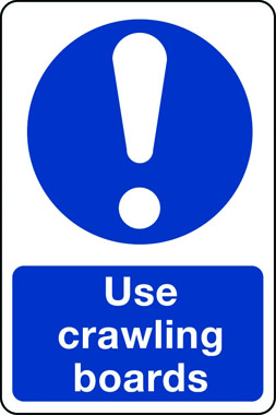 Use crawling boards sign | Aura Sign Shop