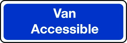 Van accessible sign | Aura Sign Shop