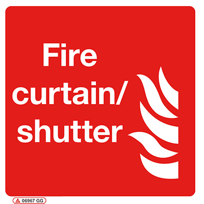 Fire Curtain / Shutter | Aura Sign Shop