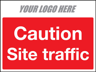 Caution Site Traffic Sign | Aura Sign Shop