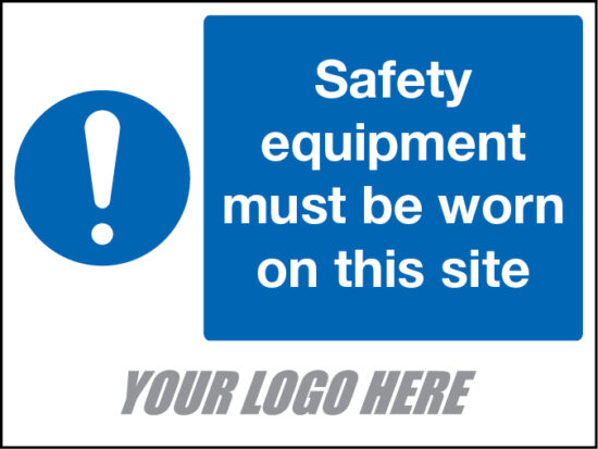 Safety Equipment Site Safety Sign | Aura Sign Shop