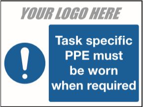 Task Specific PPE Sign | Aura Sign Shop