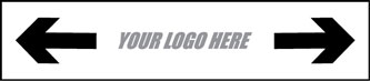 Directional Logo Sign | Aura Sign Shop