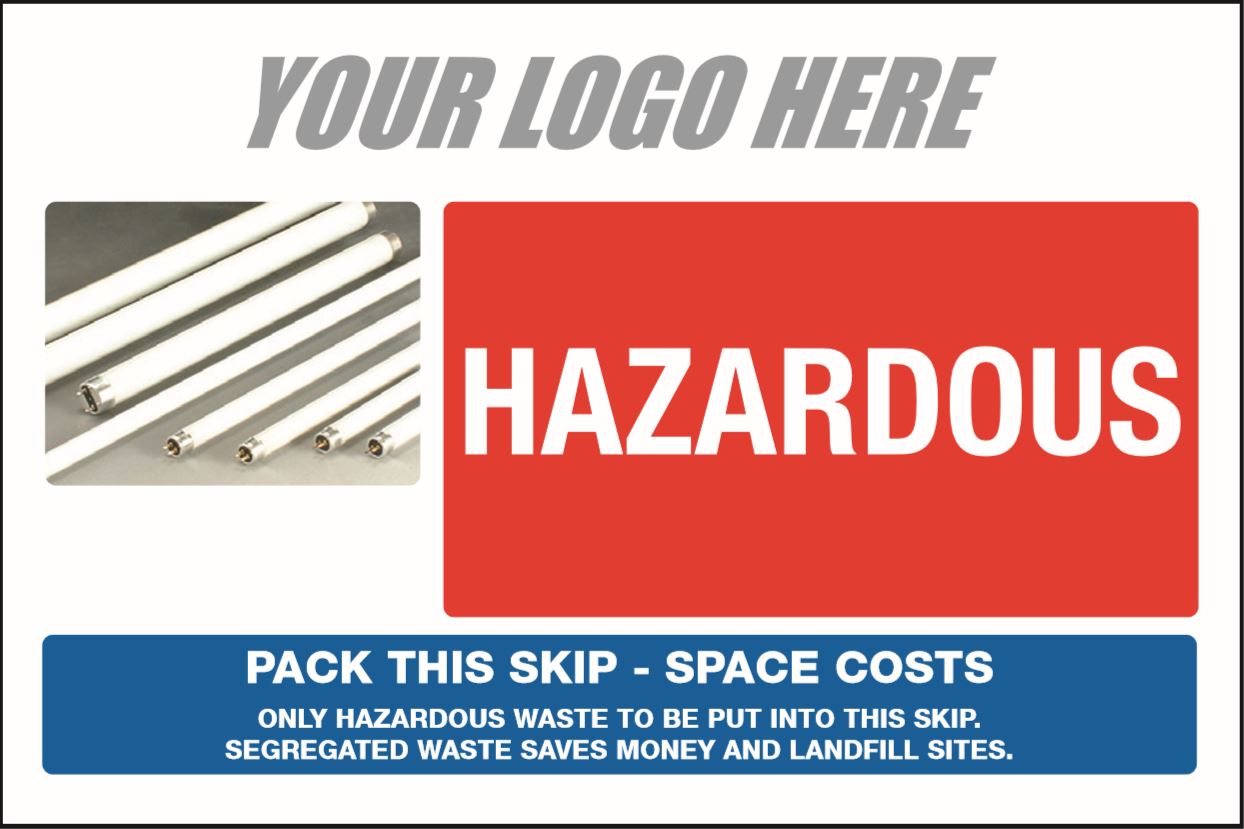 Hazardous Waste Management Sign | Aura Sign Shop