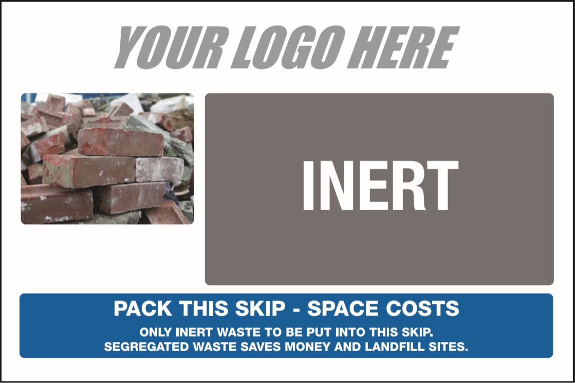 Inert Waste Management Sign | Aura Sign Shop