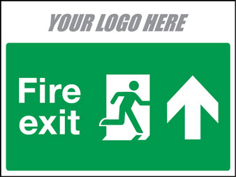 Fire Exit Directional Sign | Aura Sign Shop